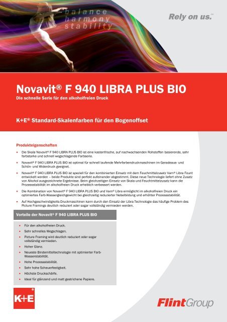 Novavit® F 940 LIBRA PLUS BIO