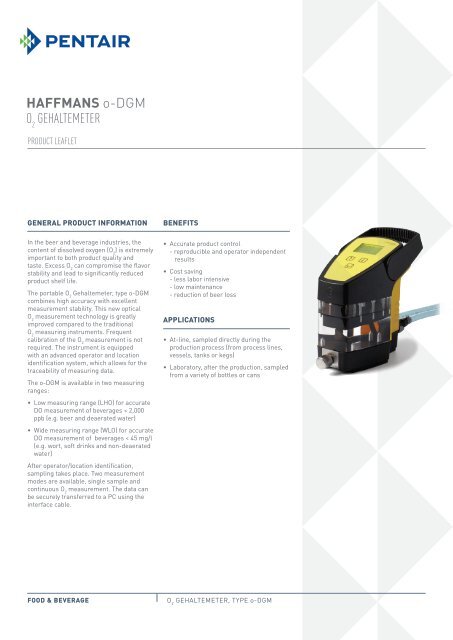 HAFFMANS o-DGM O GEHALTEMETER