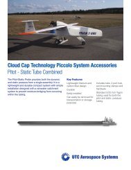 Piccolo SL Data Sheet - Cloud Cap Technology