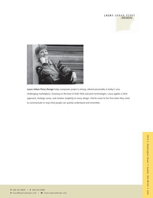 awards, events & affiliations - Laura Urban Perry Design