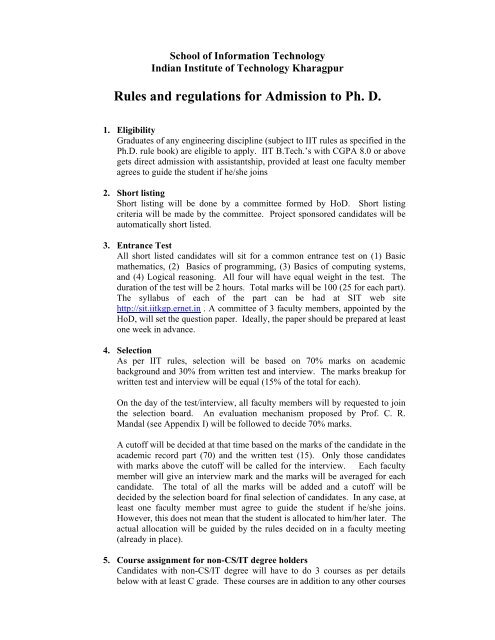 Rules And Regulations Of School