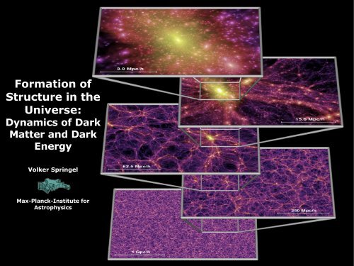 Formation of Structure in the Universe: