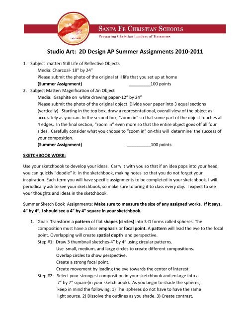 AP 2D Design Summer Assignments 2010.pdf