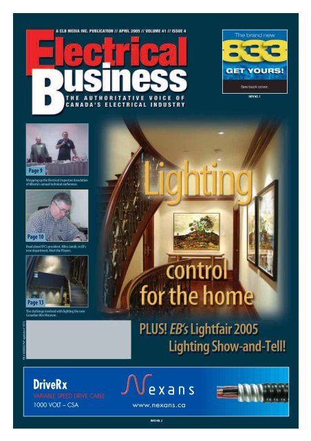 April 2005.pdf - Electrical Business Magazine