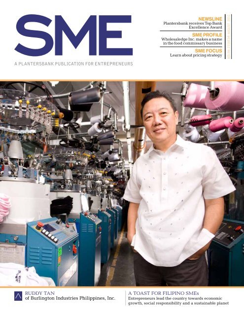 Ruddy Tan of Burlington Industries Philippines, Inc. a - Planters ...