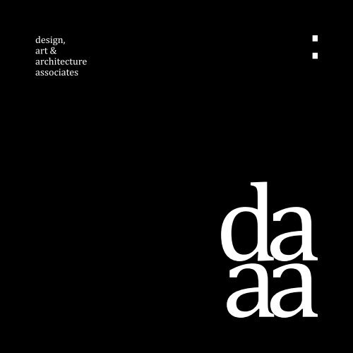 daaa - design, art & architecture associates
