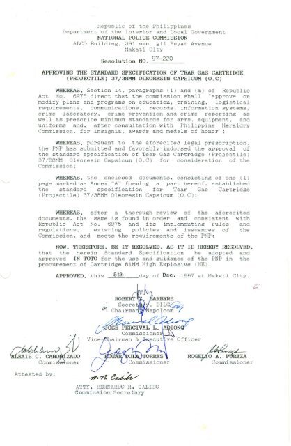 97-220 - drd.pnp.gov.ph - Philippine National Police