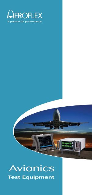 Aeroflex's Avionics - AvionTEq