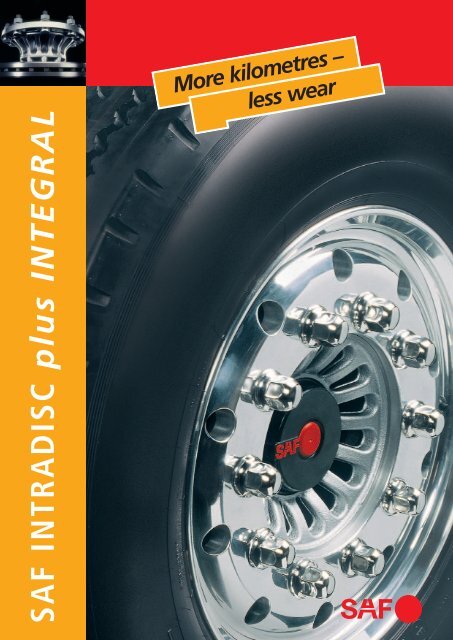 SAF INTRADISC plus INTEGRAL - saf-holland