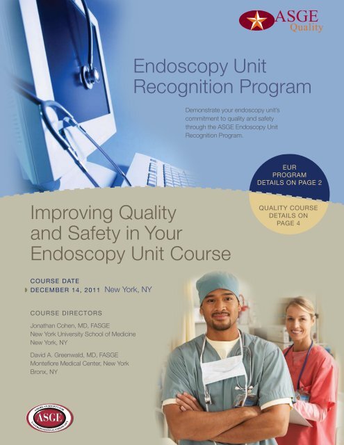Endoscopy Unit Recognition Program Improving Quality and Safety ...