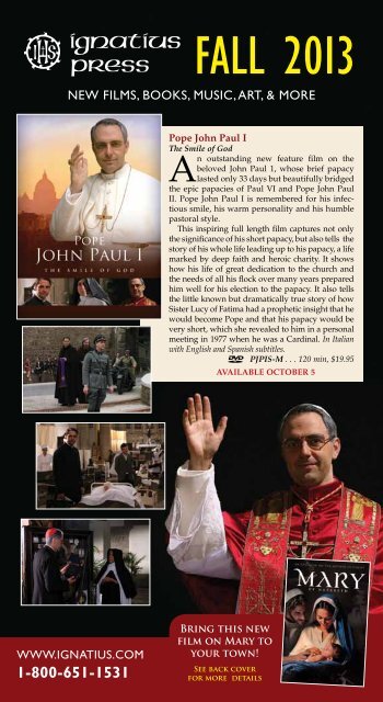 FALL 2013 - Ignatius Press