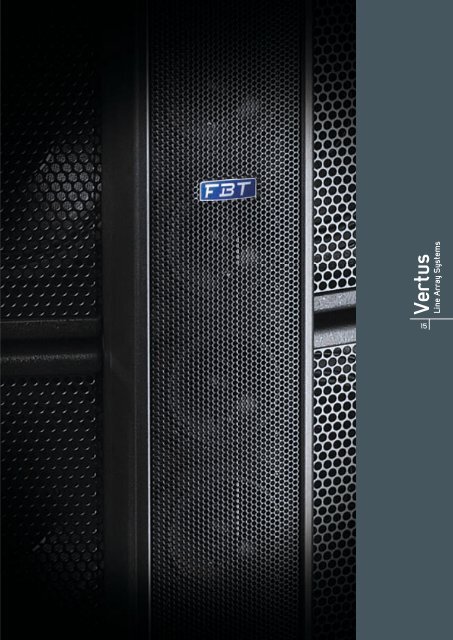 Vertus Line Array Systems - FBT