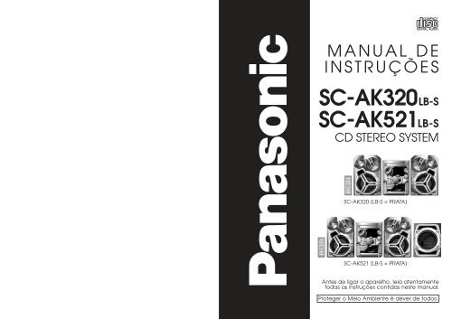 Manual SC-AK320 - AK521.pmd - Panasonic