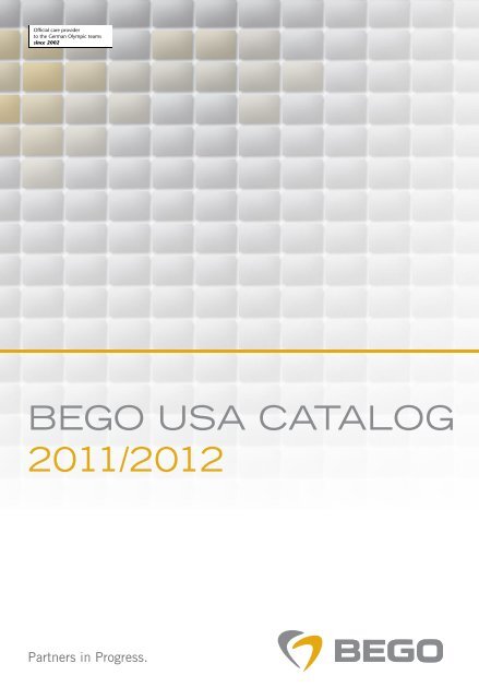 BEGO USA CATALOG 2011/2012