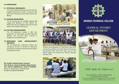 ATC General Brochure[1].pdf - Arusha Technical College