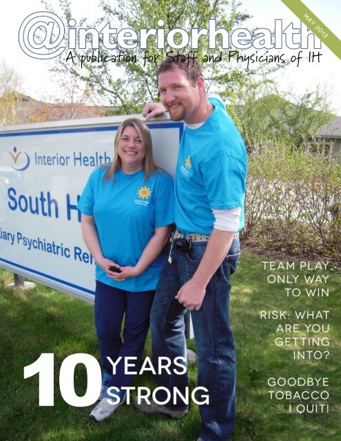 Edition 132 - May 2013 - Interior Health Authority