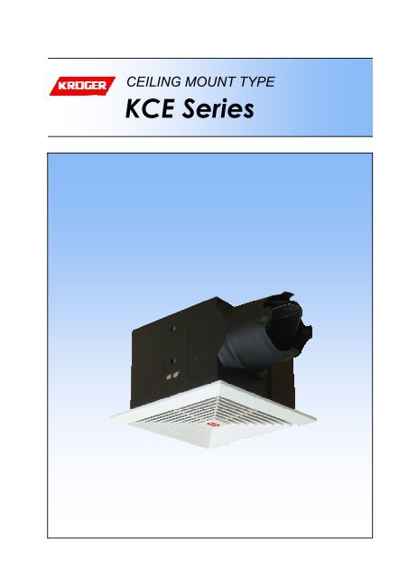 KCE Series - Kruger Ventilation
