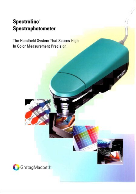 Spectrolino” Spectrophotometer