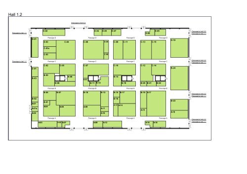 Hallenplan | HallenplÃ¤ne Messe Berlin