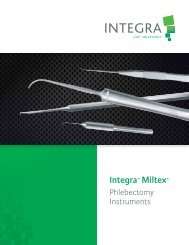 Dental Surgical inStrumentS ...the most popular ... - Integra Miltex