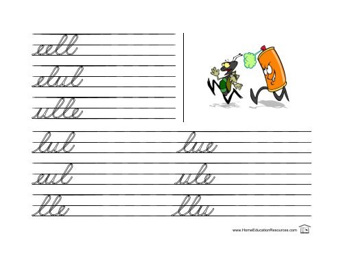 Abeka Handwriting Worksheets