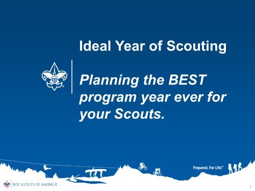 Ideal Year of Scouting Powerpoint presentation - Coronado Area ...