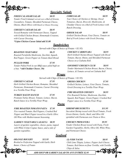 Lunch Menu .PDF - Bennett-Curtis House