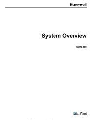 Experion PKS ® Experion Station Specifications and Technical Data ...