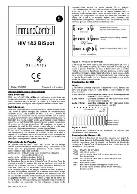 HIV 1&2 BiSpot S - Biolinker.com.ar