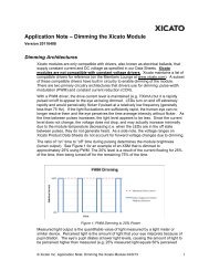 XSM 80 Series LED Module Datasheet - Xicato