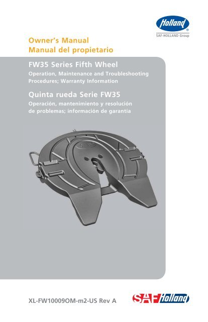 FW35 Series Fifth Wheel Quinta rueda Serie FW35 ... - saf-holland