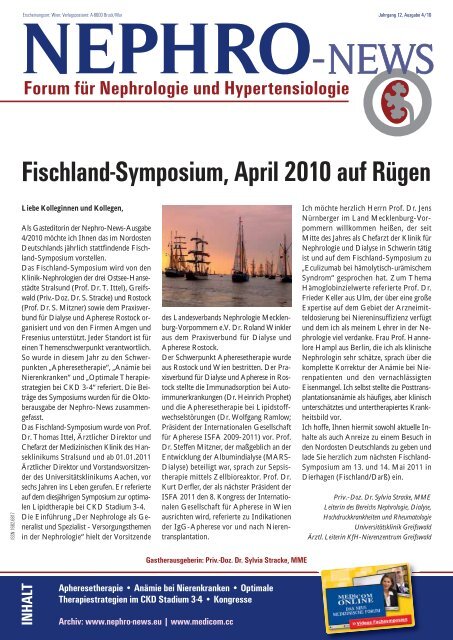 Archiv: www.nephro-news.eu - lvn-mv.de