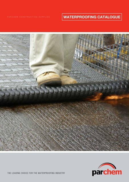 WATERPROOFING CATALOGUE - Parchem