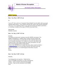 Single observation MOHOST