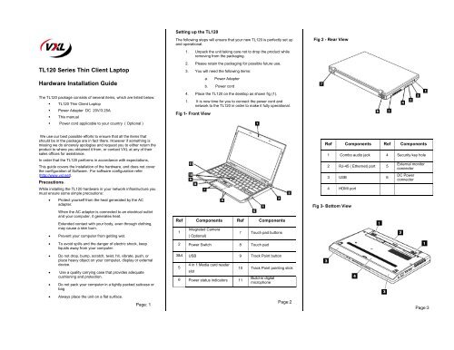 TL120 Notebook Hardware Installation Guide.pdf - VXL Instruments