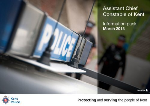 Assistant Chief Constable of Kent - Kent Police