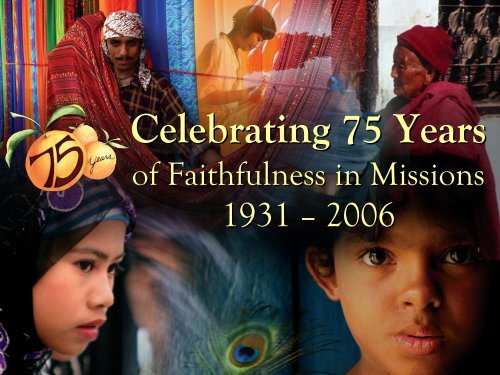 Celebrating 75 Years Celebrating 75 Years - Calvary Church