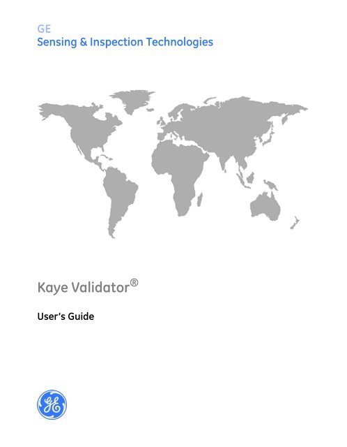 Kaye Validator - SiSW >> Science Instruments and Software