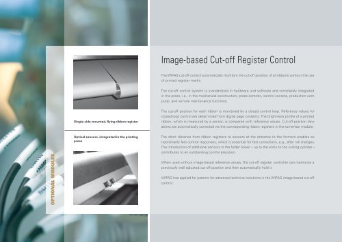 Image-based Cut-off Register Control