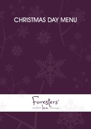 MENU - Center Parcs