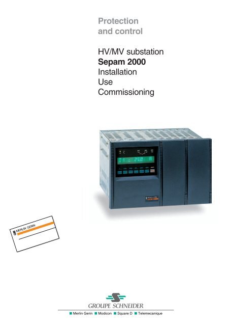 Sepam 2000 - Schneider Electric