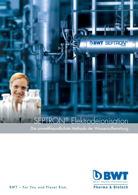SEPTRONÂ® Elektrodeionisation - BWT Pharma & Biotech