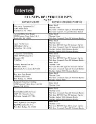 Hazardous Locations Overview - Intertek