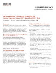 FIV/FeLV Diagnostic Algorithm - IDEXX Laboratories