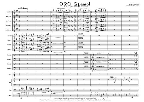 920 Special published score - Lush Life Music