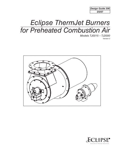 Eclipse ThermJet Burners for Preheated Combustion Air - Power ...