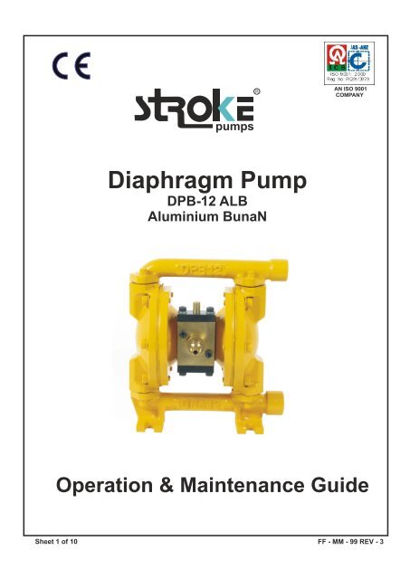 Diaphragm Pump - Stroke Pumps