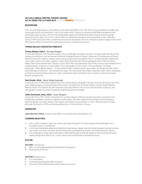 Inside the LA Studio with Thomas Balsley Associates