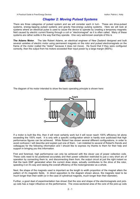 Chapter 2 - Free-Energy Devices, zero-point energy, and water