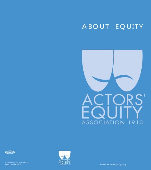 About Equity Handbook - Actors